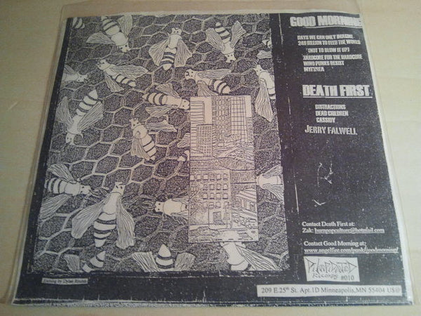 Good Morning / Death First - Wake Up And Die! – Deporter Records